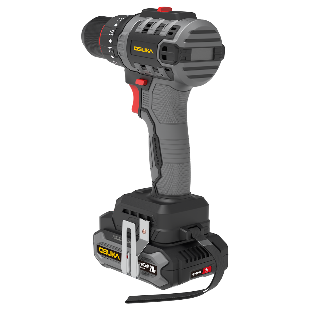 สว่านกระแทกไร้สาย OCD801-D2 – OSUKA